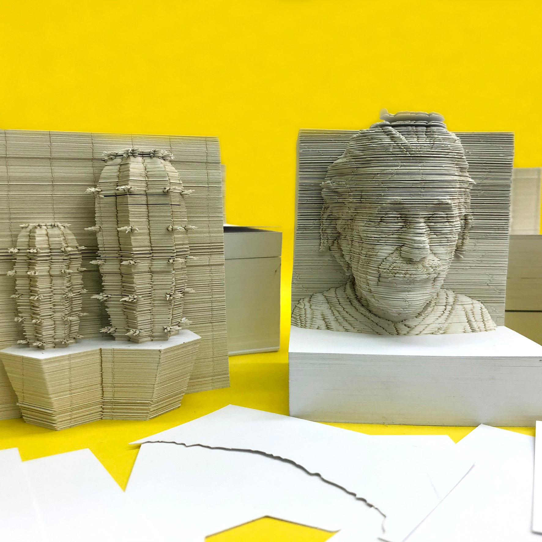 Innovative 3D Paper Object -Smart Man – pulp-shop.com