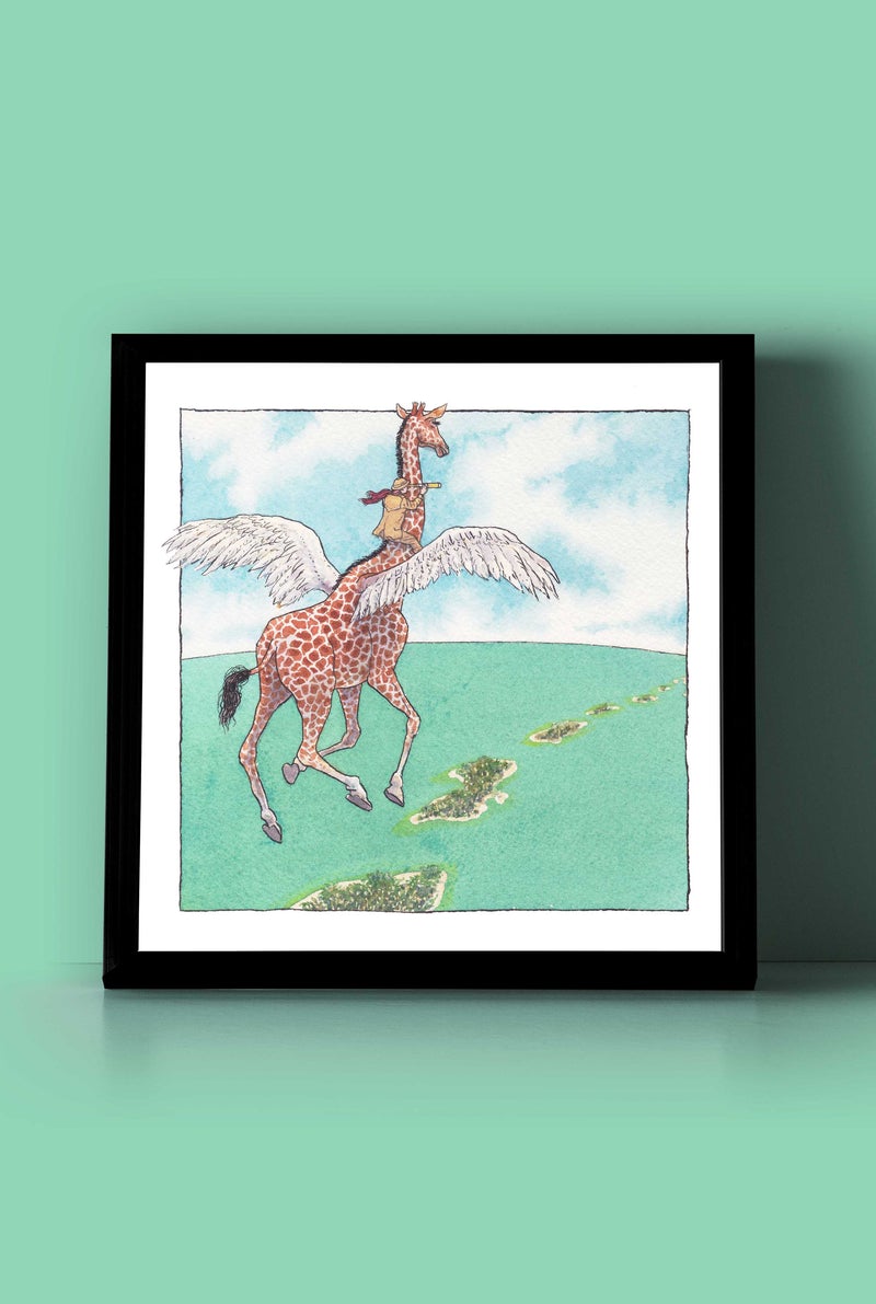 Digital Prints ByThe Artist Izhar Cohen-A New Horizon – pulp-shop.com