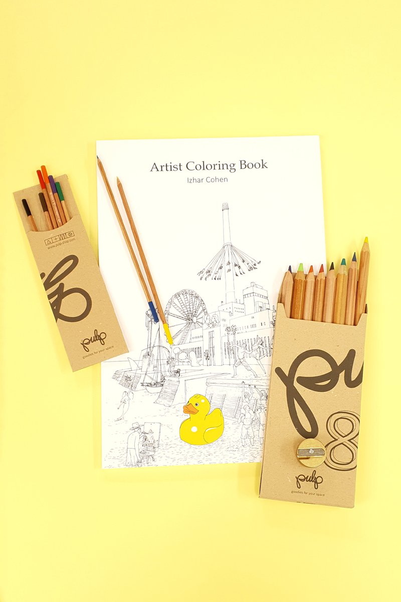 PULP MAGIC - Coloring kit - by Izhar Cohen – pulp-shop.com